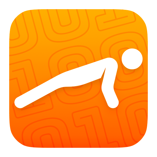 Foxyfitness - 100 Push-Ups Counter & Trainer, Sit-Ups, Squats, Burpees